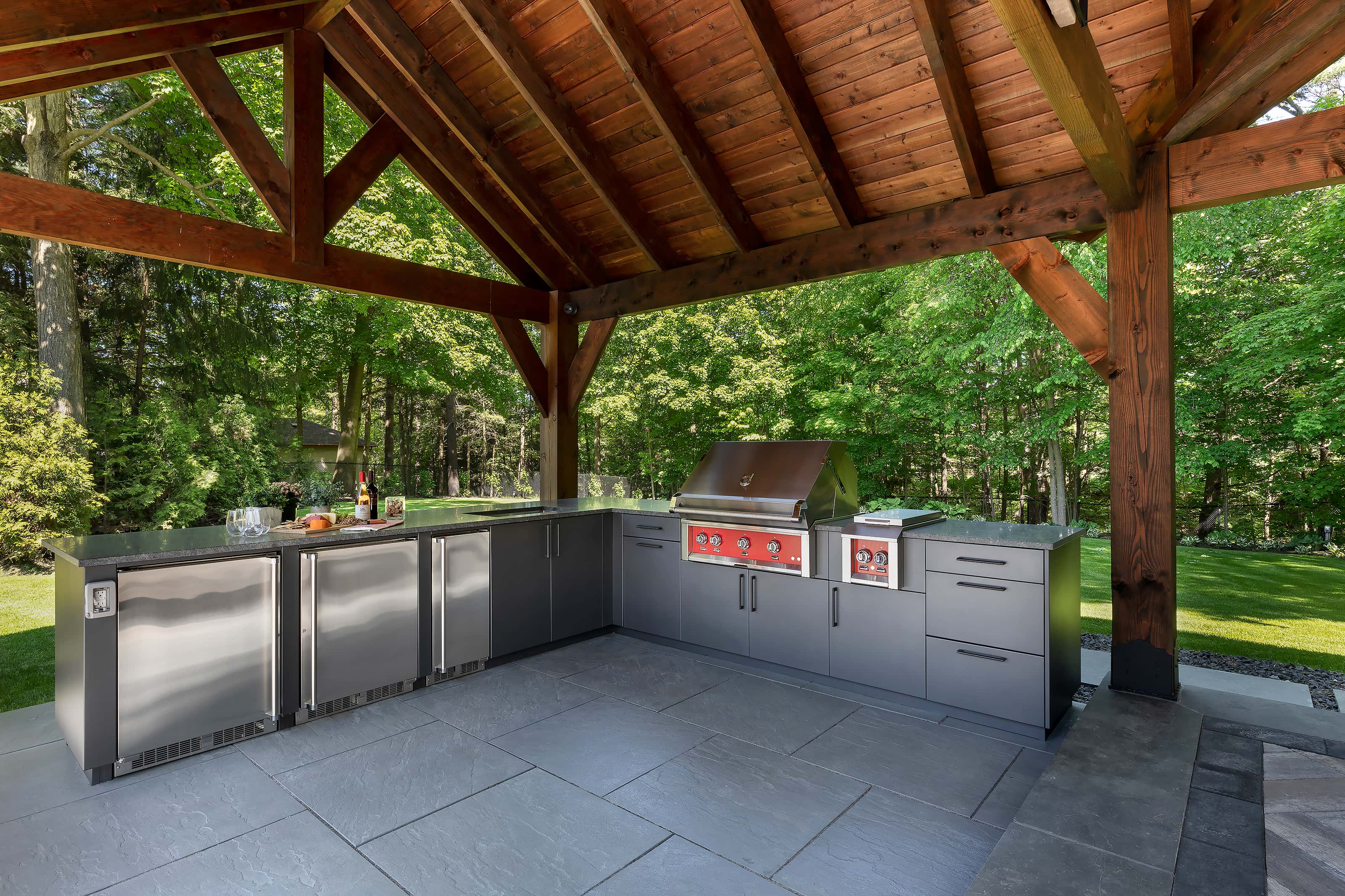 Private Retreat | Outdoor Kitchen Inspiration