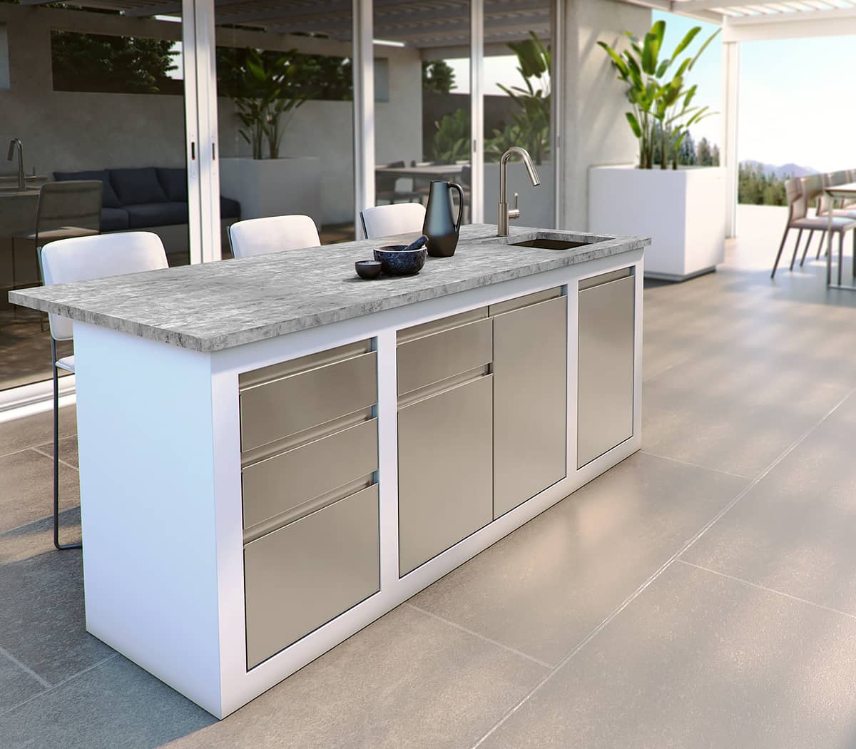 Home Refinements Outdoor Cabinetry Photo Gallery