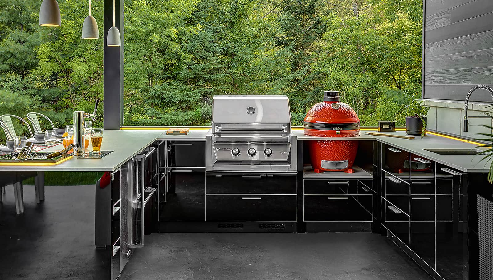 Station Grill Cabinetry Photo Gallery